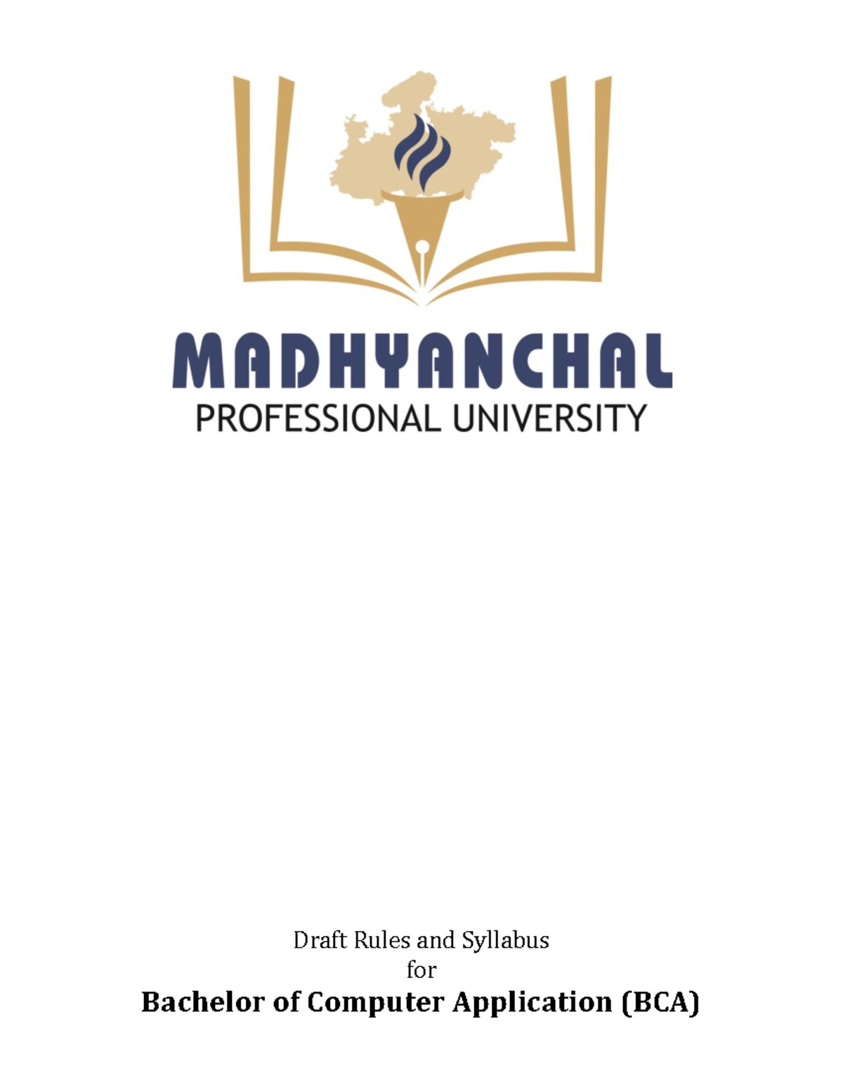 BCA MPU - BCA - Draft Rules and Syllabus for Bachelor of Computer ...