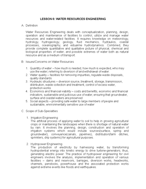 Lesson 7 Geotechnical Engineering - LESSON 7: GEOTECHNICAL ENGINEERING ...