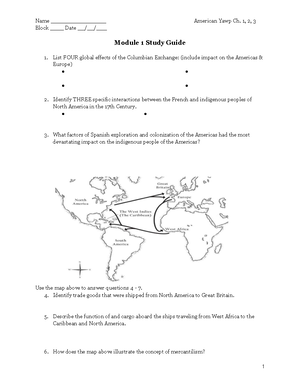 Unit 2 age of explorationa and colonization - Unit 2: Age of ...