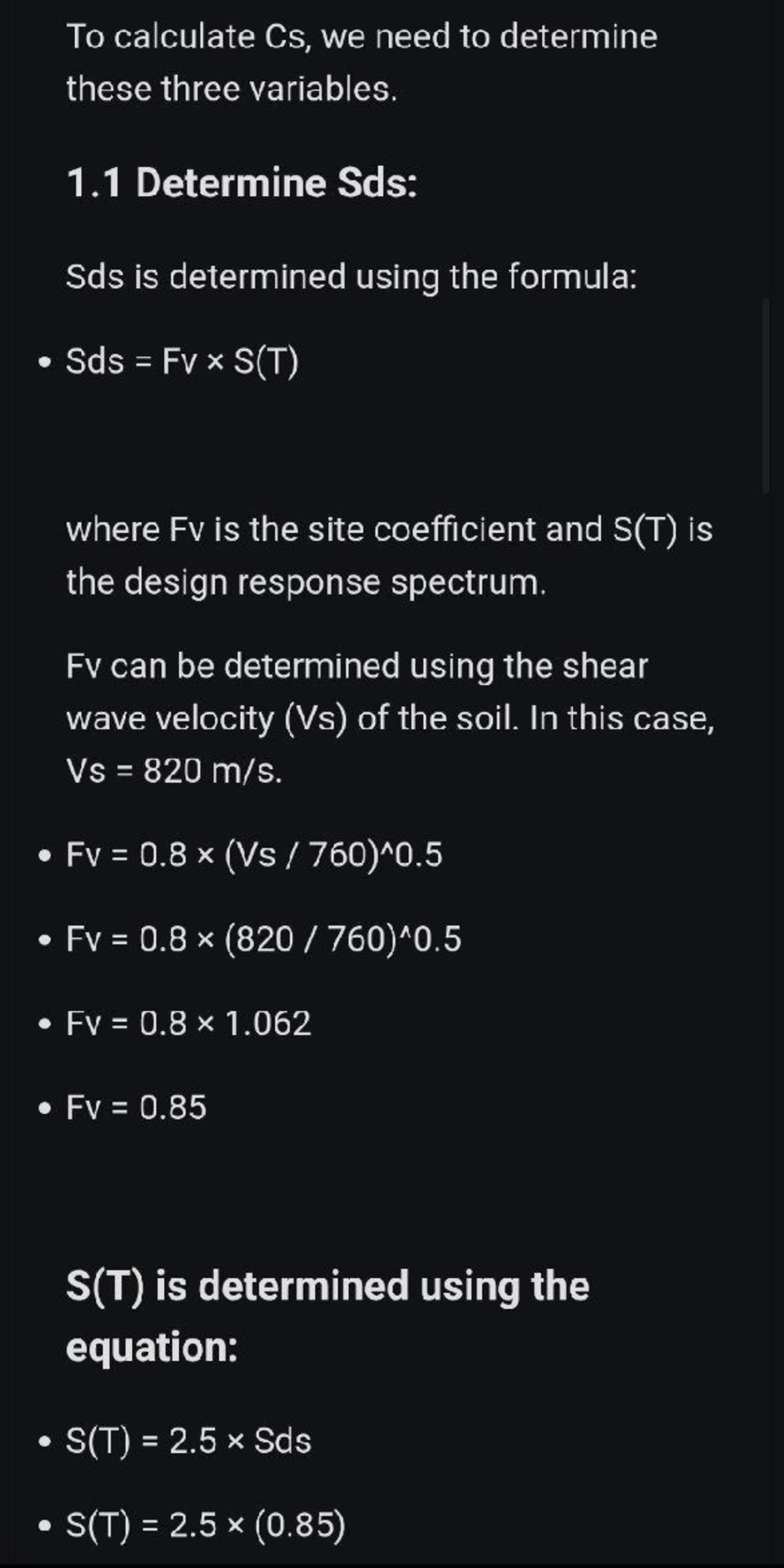 Msg-4213631990-38628 - To calculate Cs, we need to determine these ...