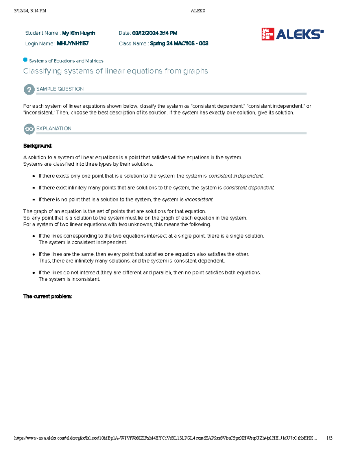 Aleks 94 - MAC 1105C - 3/12/24, 3:14 PM ALEKS - Studocu