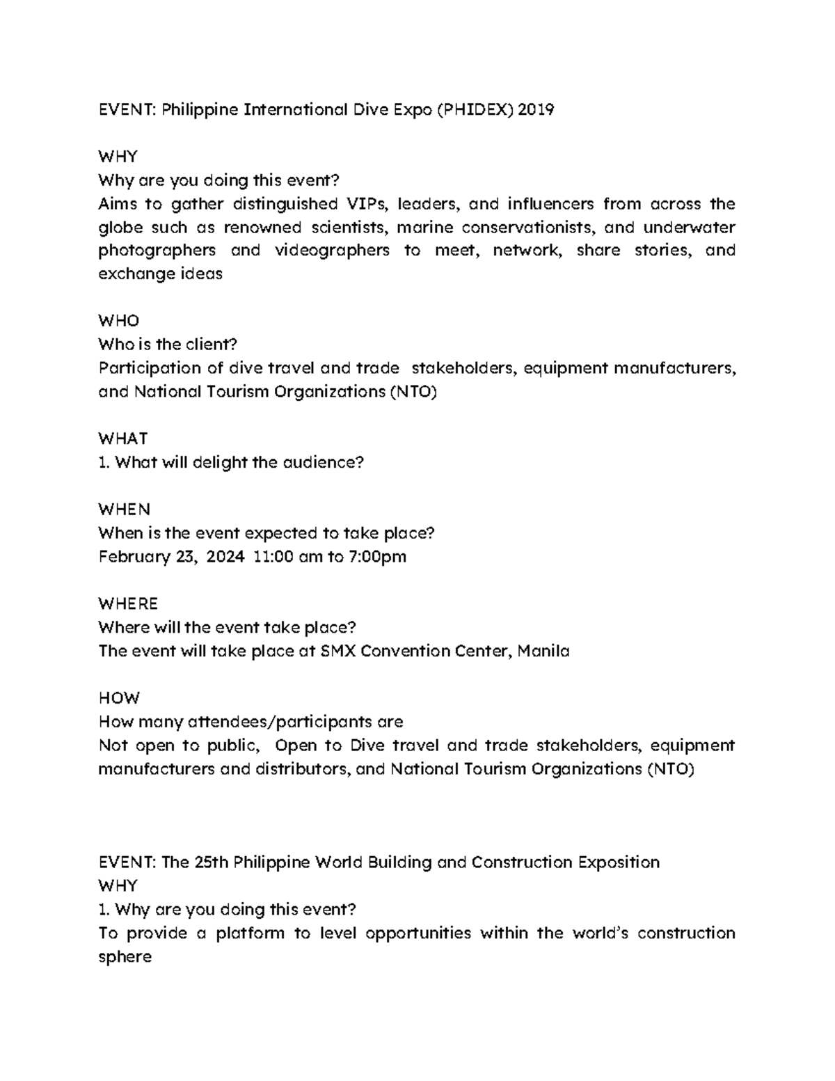 5 national mice events happened in the Philippines - EVENT: Philippine ...