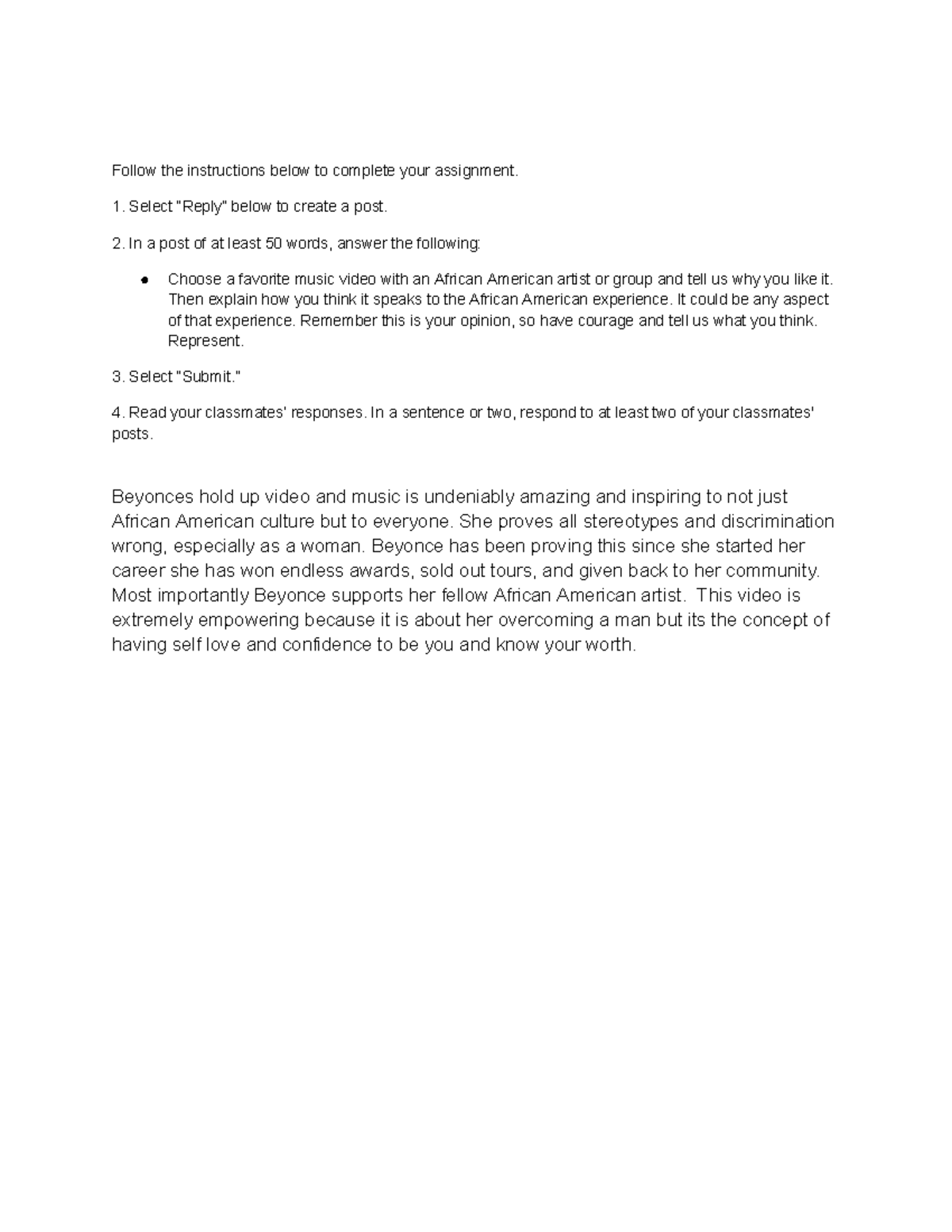 Aast disscusion 4 - AAST discussion post/papers - Follow the ...