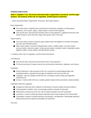 ANT201L Human Anatomy Lab outline - Rev. December 2023 10 at the start ...