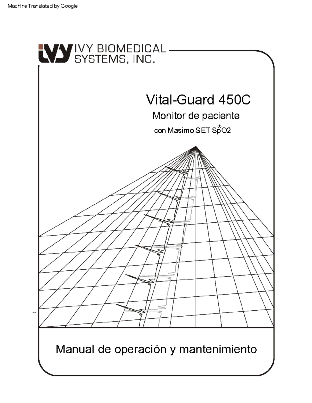 Vital-Guard 450C Patient Monitor - VitalGuard 450C Monitor de paciente ...