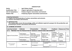 CBC - OAP NC II FULL PDF - CBC On OAP NC II - Page | 1 COMPETENCY BASED ...