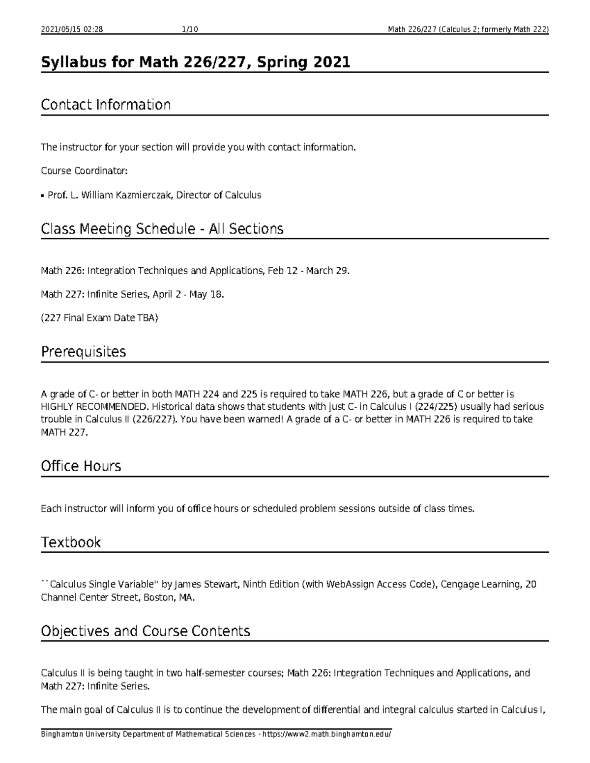 Math 226 227 calculus 2 formerly math 222 - 2021/05/15 02:28 1/10 Math ...