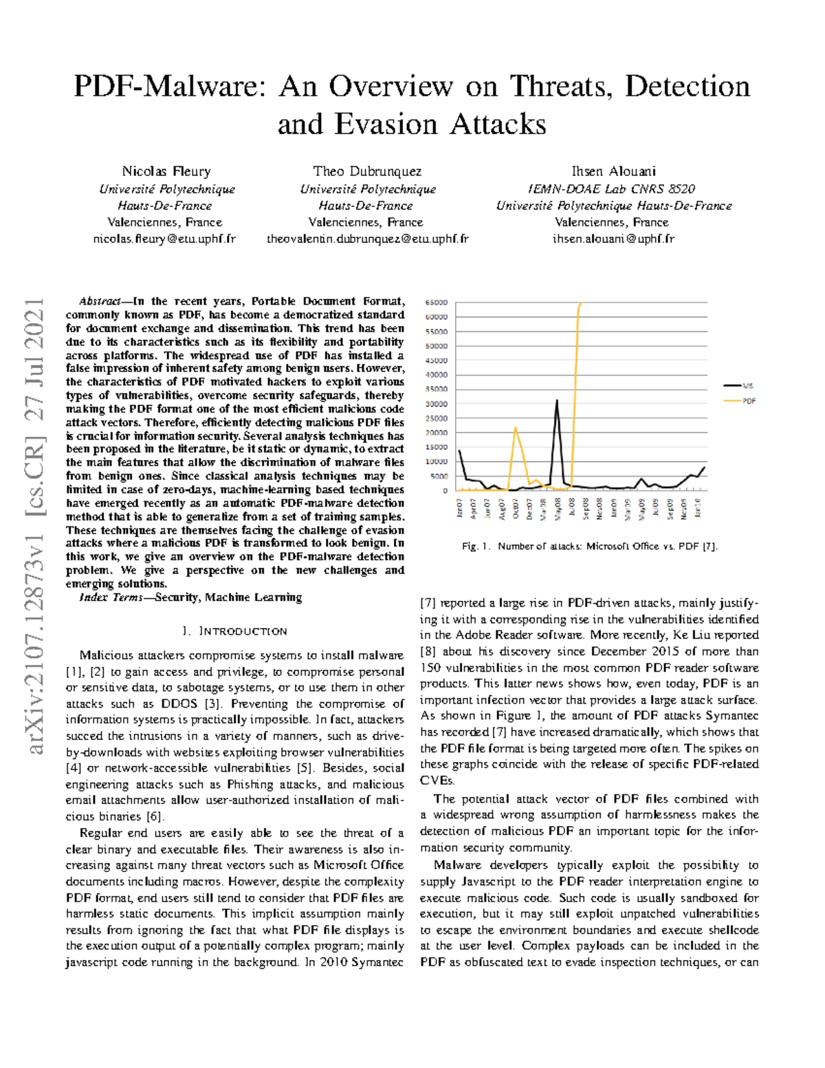 Malware doc - PDF-Malware: An Overview on Threats, Detection and ...