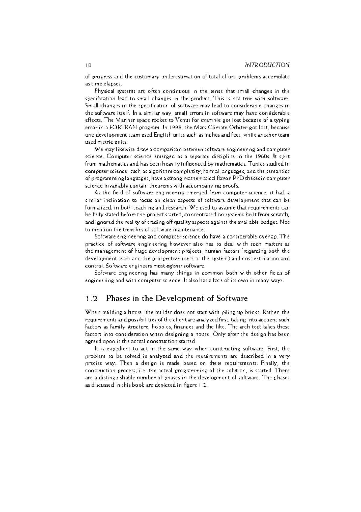 Software Engineering Lecture Notes 10 Introduction Of Progress And