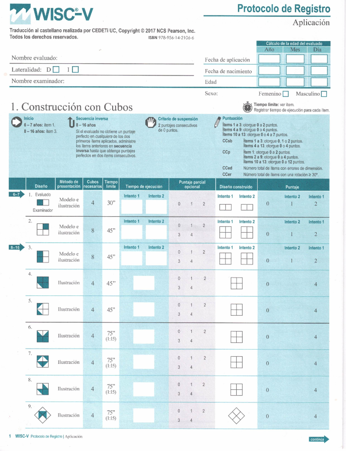 Wisc-v Protocolo de registro - w Protocolo de Registro Aplicación ...