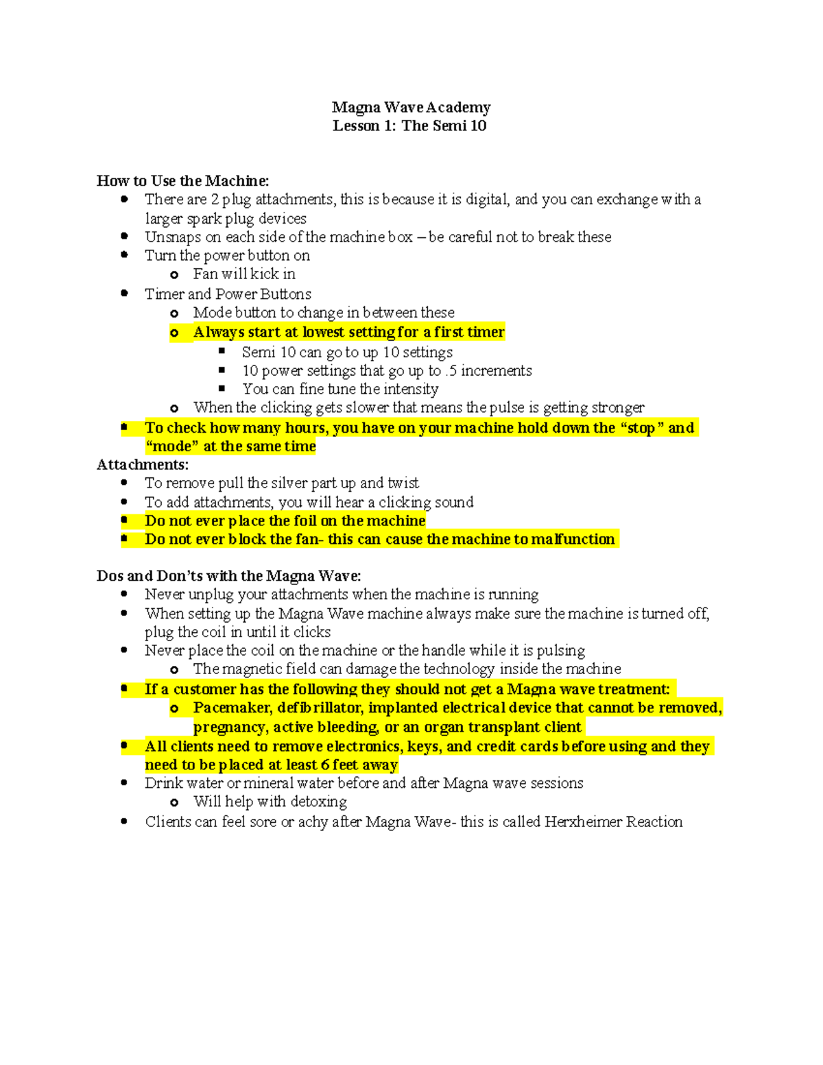 Lesson 1 The Semi 10 - Professor: Bridget Deasy For this we are going ...