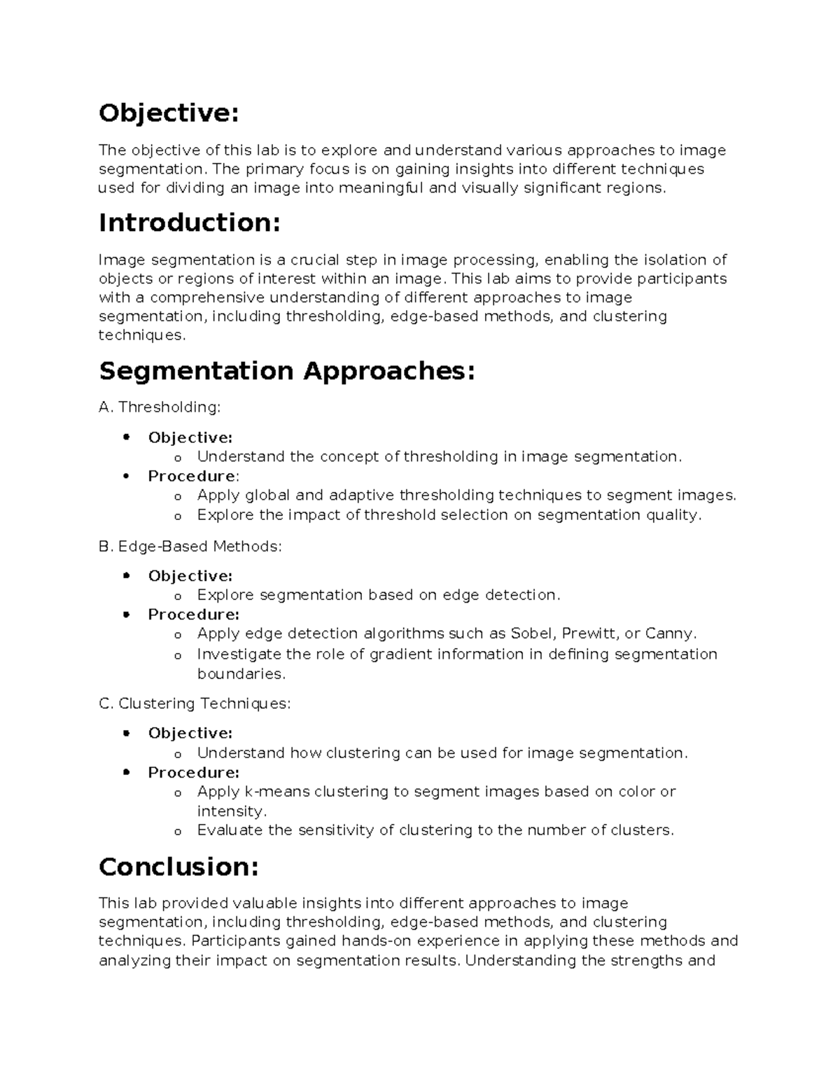 LAB11 - Lab Manual - Objective: The objective of this lab is to explore ...