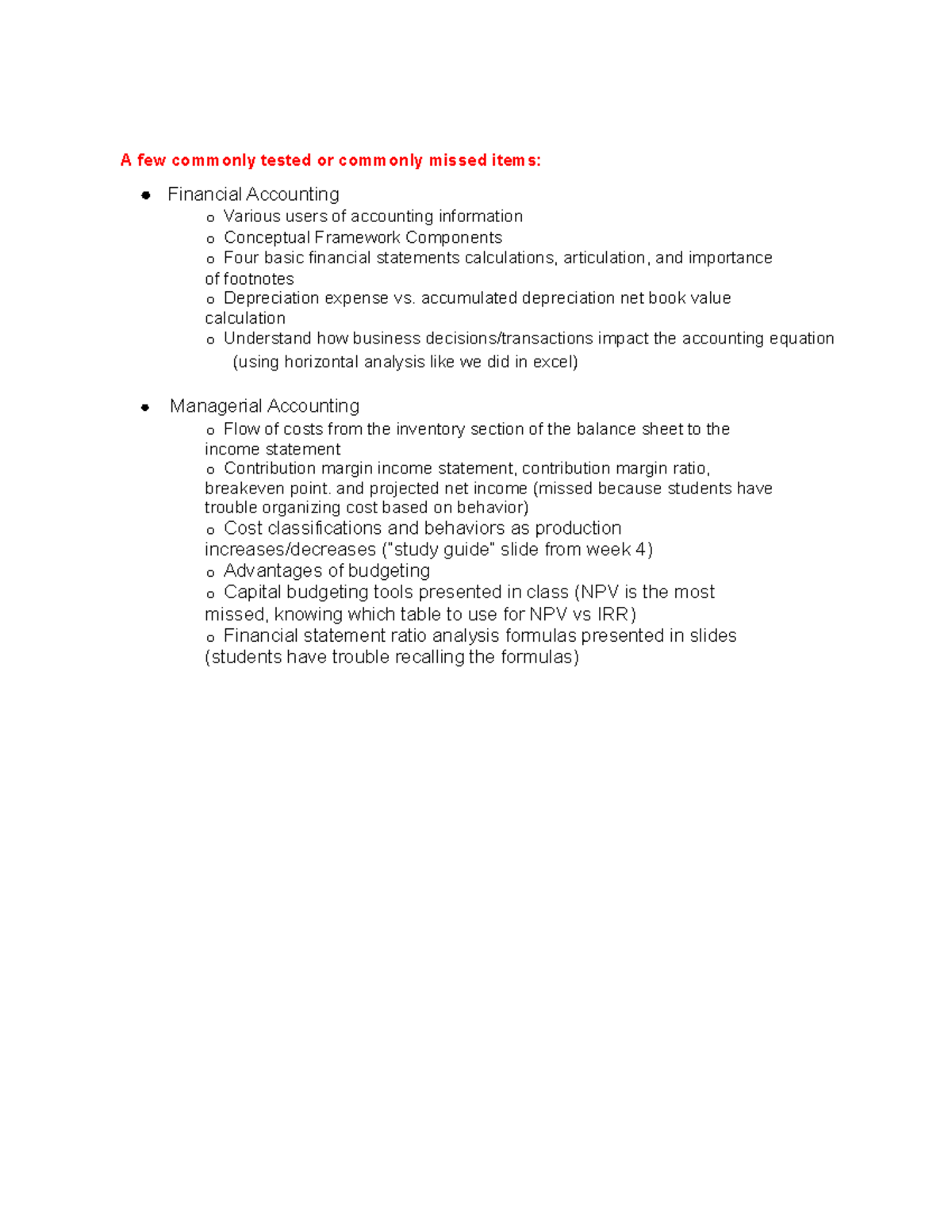 a-few-commonly-tested-or-commonly-missed-items-accumulated