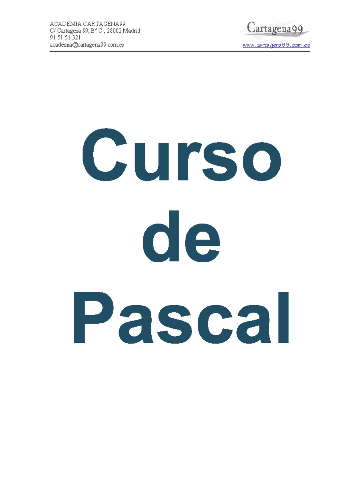Curso de Pascal - Libro de programación y apoyo para el estudiante ...