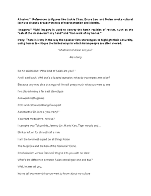 Alex Dang CV - alex dang Cv - ALEX DANG Poet, Speaker University of ...