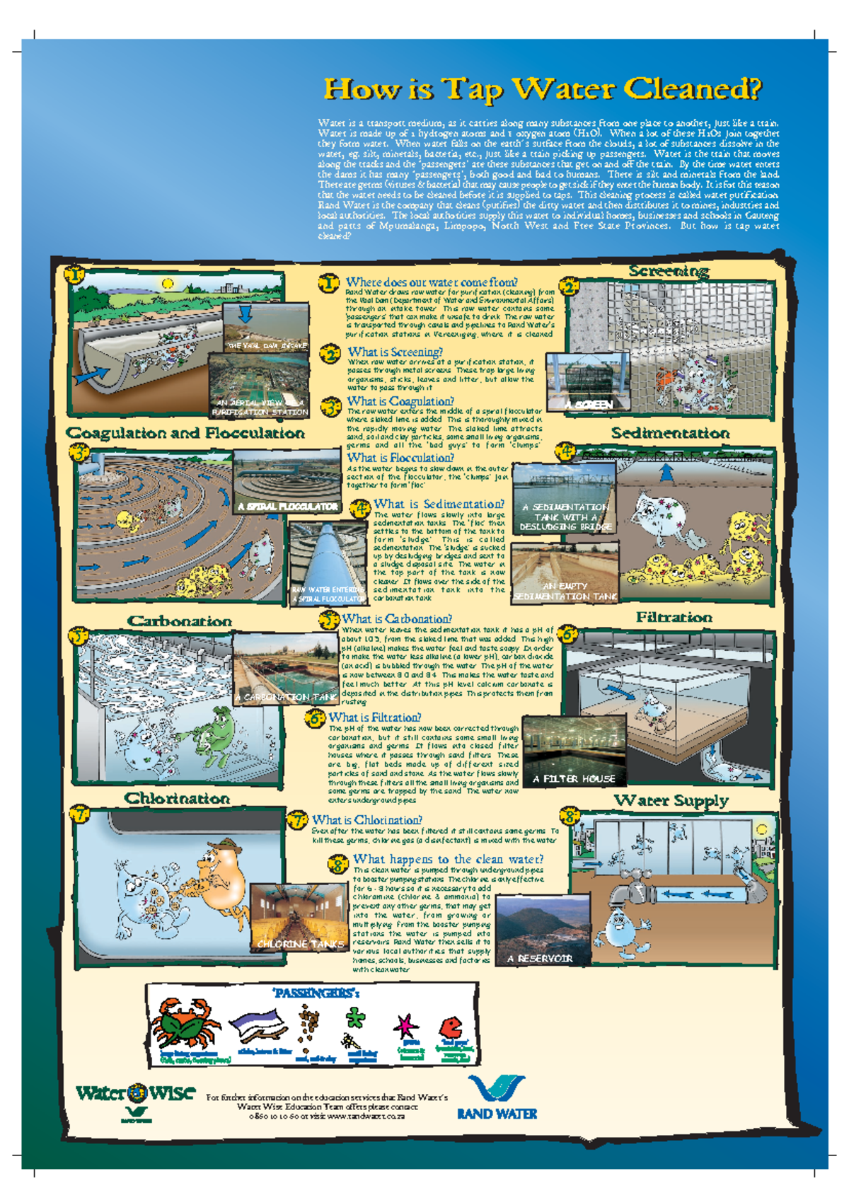 Water Wise How is Tap Water Cleaned - How is Tap Water Cleaned? Water ...