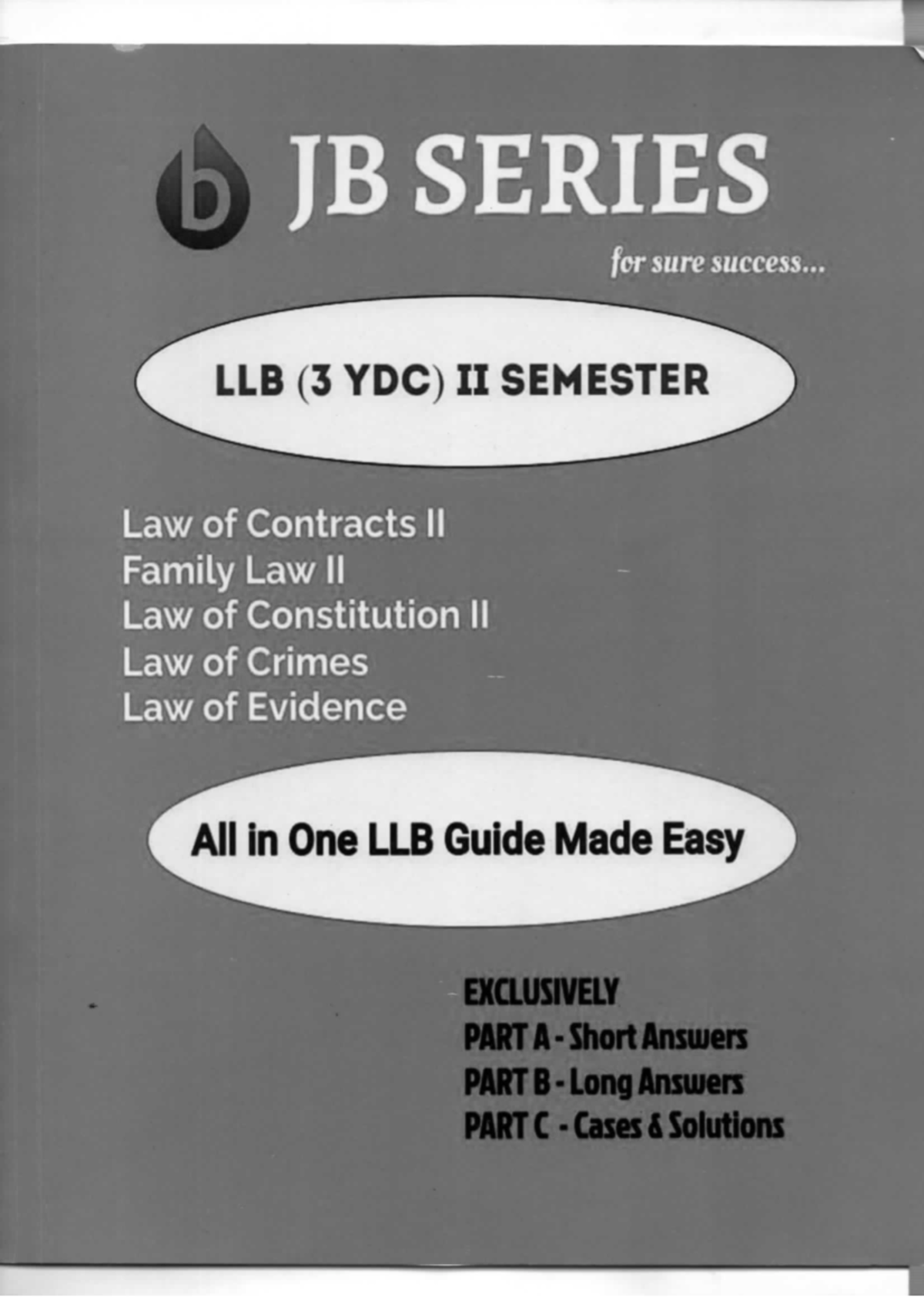 JB Contract 2 - Law of Contract 2 - Studocu