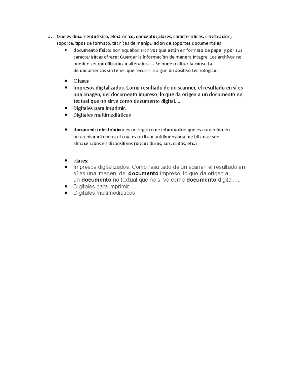 Que es documento físico - a. Que es documento físico, electrónico ...