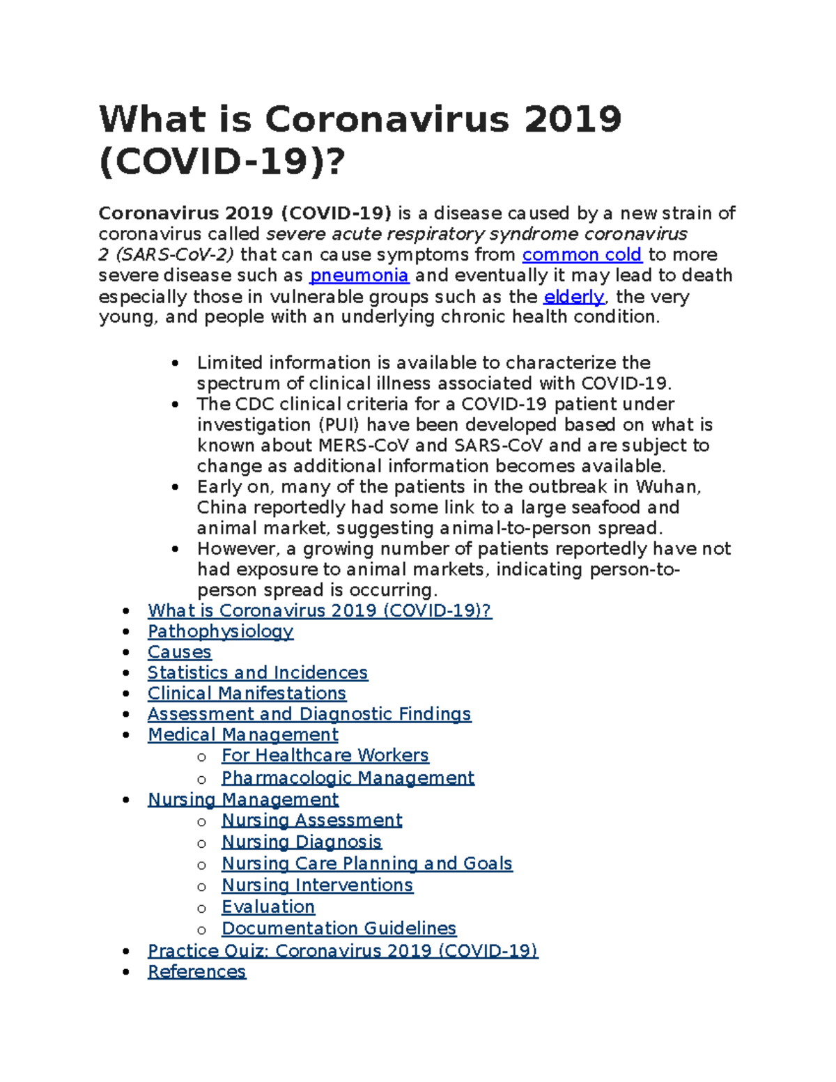 What is Coronavirus 2019 - What is Coronavirus 2019 (COVID-19 ...