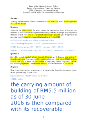 T1 Audit - TUTORIAL QUESTIONS 202205 NOTE 1 : TUTORIAL 1 Question 2 ...