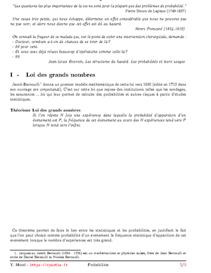 Mathématiques générales et statistiques BTS 2021 - Mathématique approfondi - Studocu