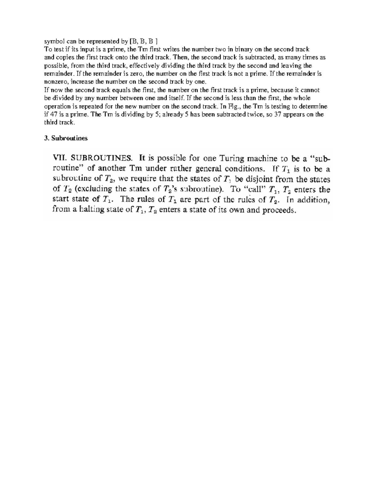 Undecidability Theory OF Computation - symbol can be represented by [B ...