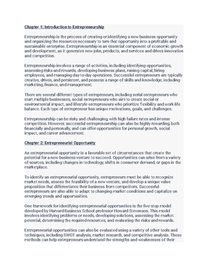 Entrepreneurship - Chapter 5: Marketing Strategies for Small Businesses ...