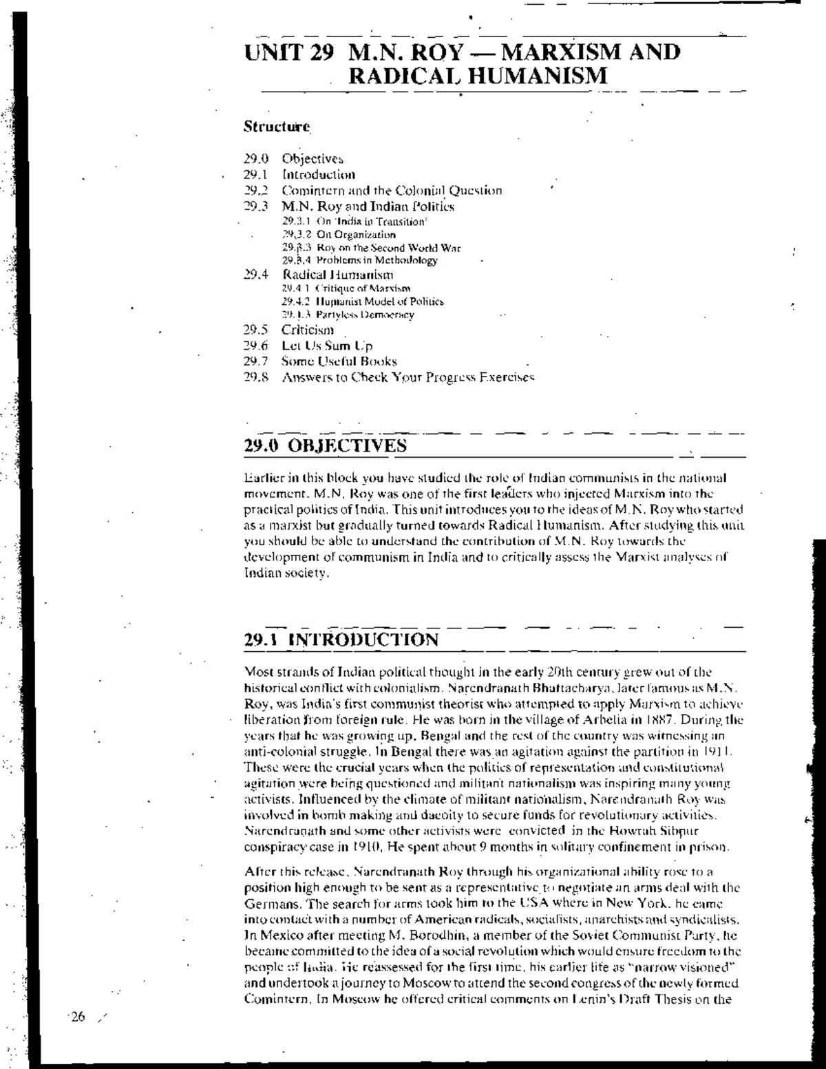 Unit-29 - Ignou noted - Ncert Science - Studocu