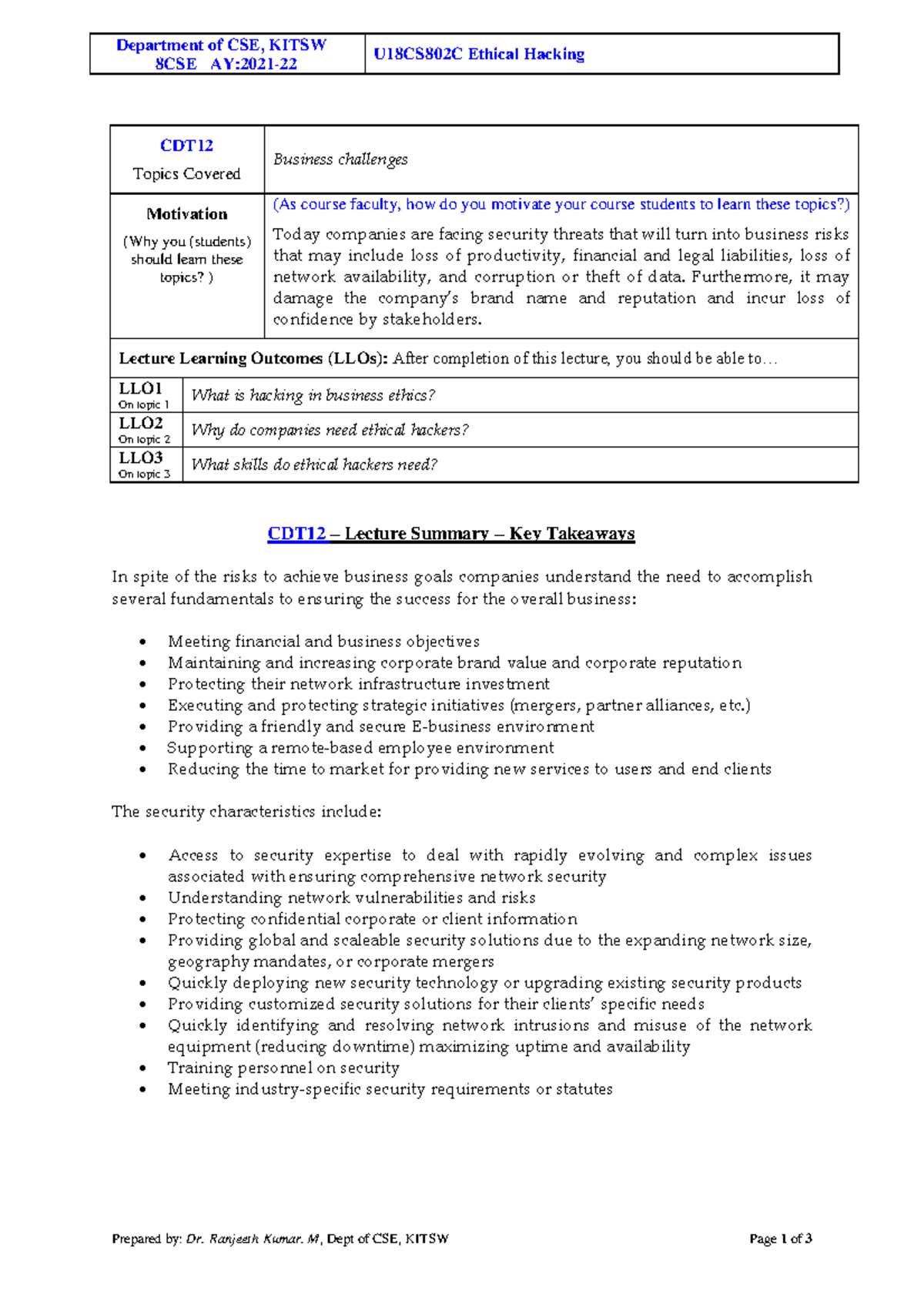 EH Week-4 12 - Notes for EH - Department of CSE, KITSW 8CSE AY:2021-22 ...