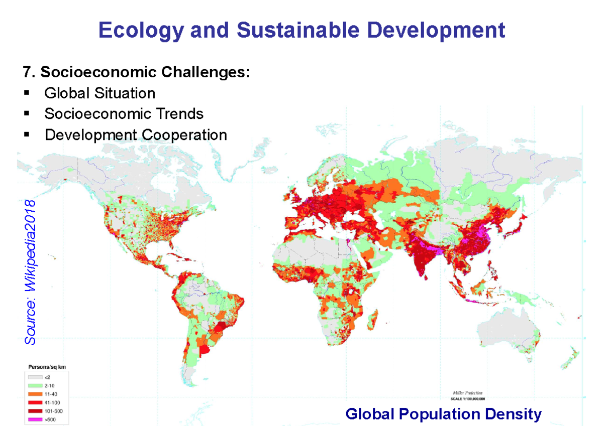 Ch. 8 - Socioeconomic Challenges - Ecology and Sustainable Development ...