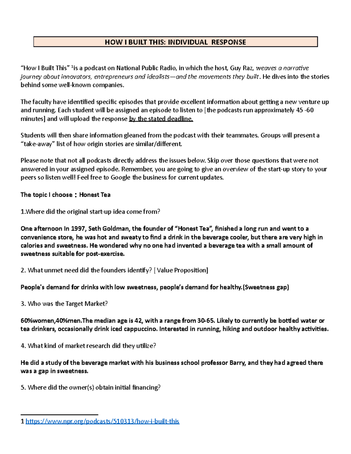 HOW I Built THIS Individual Response-Xuanhao Wu(Giovanni) - HOW I BUILT ...