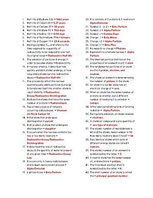Radpro-All-Terms-Reviewer - PREFIXES FACTOR PREFIX SYMBOL 1018 Exa E ...