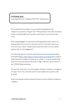 Tutorial 5 - Chance, Bias and Confounding (Internal Validity) - TUTORIAL FIVE Chance, Bias and ...