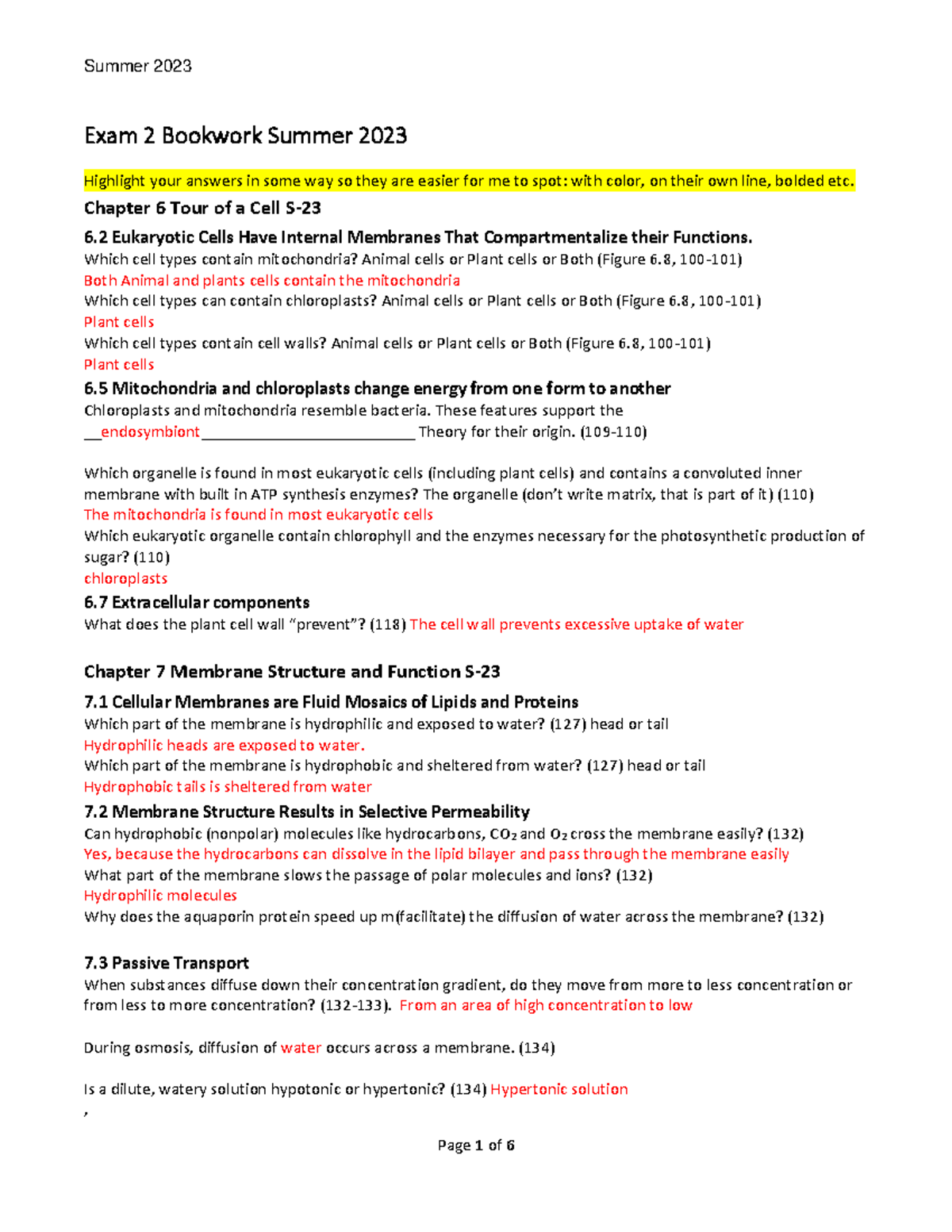 Exam 2 Bookwork Summer 2023 (1) - Exam 2 Bookwork Summer 2023 Highlight ...