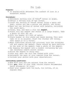 Lab Technique Green Crystals rev2 - Lab Technique: Green Crystals ...