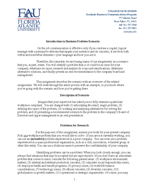 Persuasive Presentation Outline - Professor Joanne Chive GEB 6215 ...