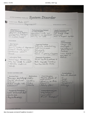 Preeclampsia - Assignment - ACTIVE LEARNING TEMPLATES TherapeuTic ...