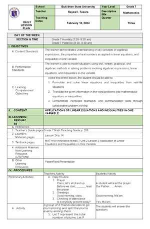 Lesson-2 - Guiding Principles in Assessing learning - Student ...