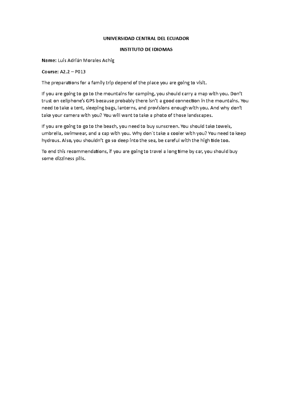 Morales Achig Luis Adrian Writing Unit 7 - UNIVERSIDAD CENTRAL DEL ...