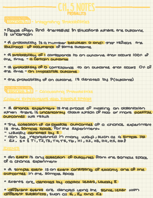 Statistics Ch. 9 Examples - CH . 9 VIDEO EXAMPLES ( statistic ...