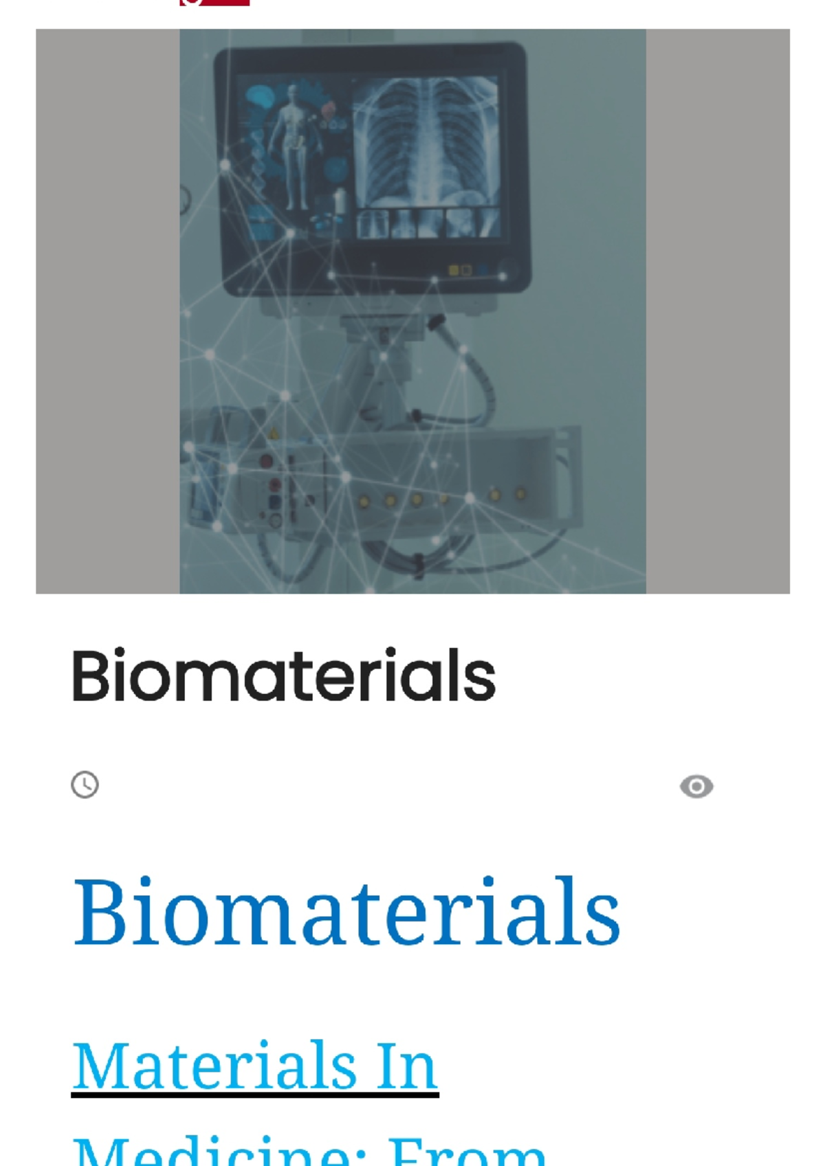 202211110 - 2009 to 2010 Biometerials assignment - Biomedical electronics engineering - Studocu