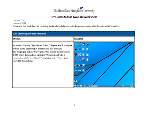 CYB 400 Module Two Lab Worksheet - CYB 400 Module Two Lab Worksheet ...