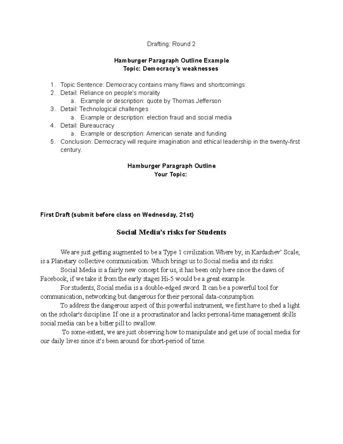 Tuvshinbileg Naranbaatar - Second Draft - Drafting: Round 2 Hamburger ...