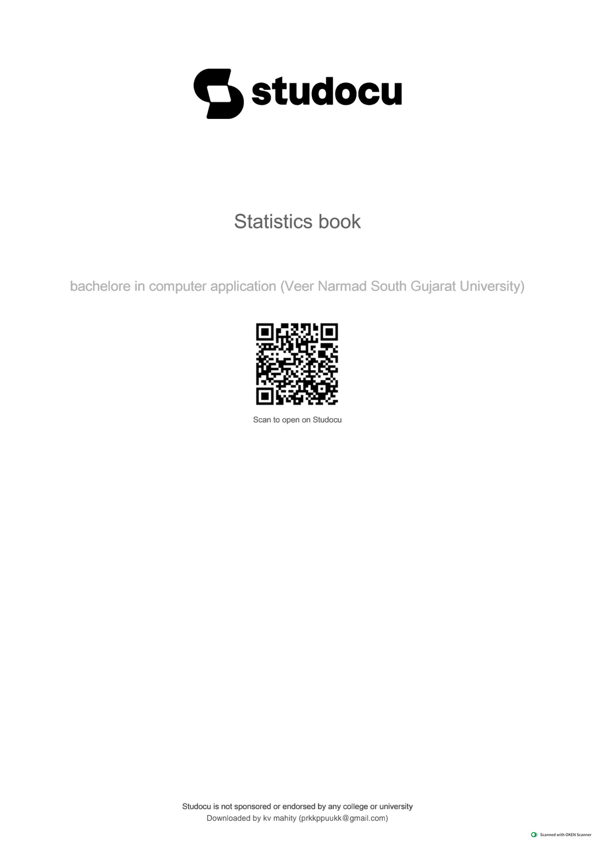 Statistics-book - It's good - studocu Statistics book bachelore in computer application (Veer ...