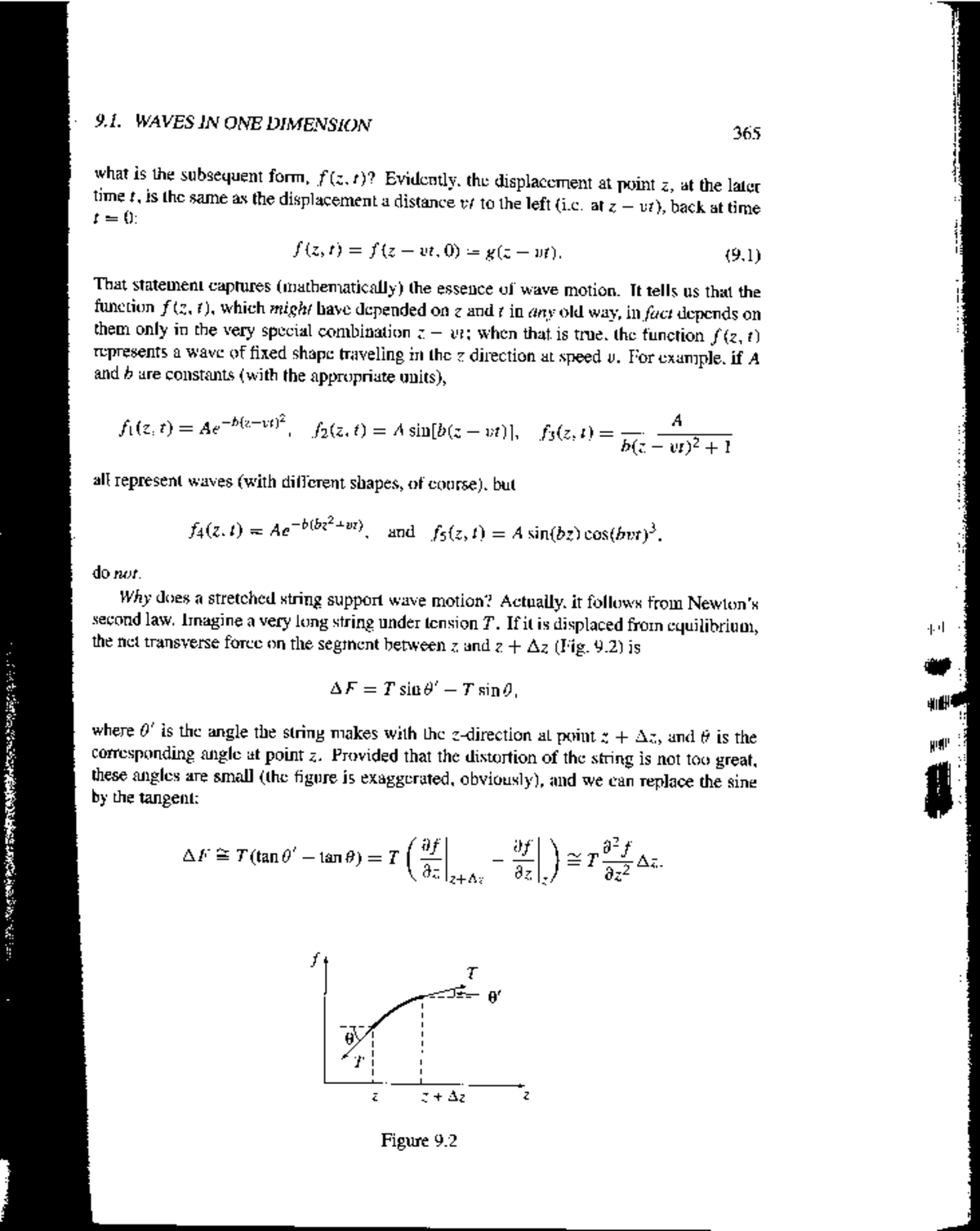 Wk3EM - Waves and Oscillation related problems, emt 2 chp 9 by david j Griffith - 9. WAVES IN ...