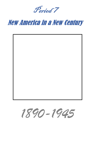 Period 9 apush workbook - 1980-Present