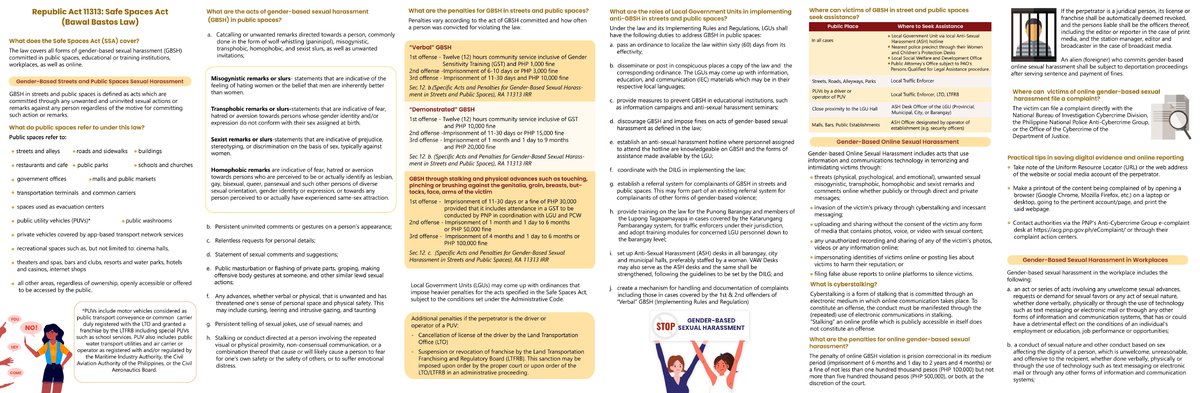Brochure RA11313-Safe-Spaces-Act-English-2021-cobranding - Republic Act ...