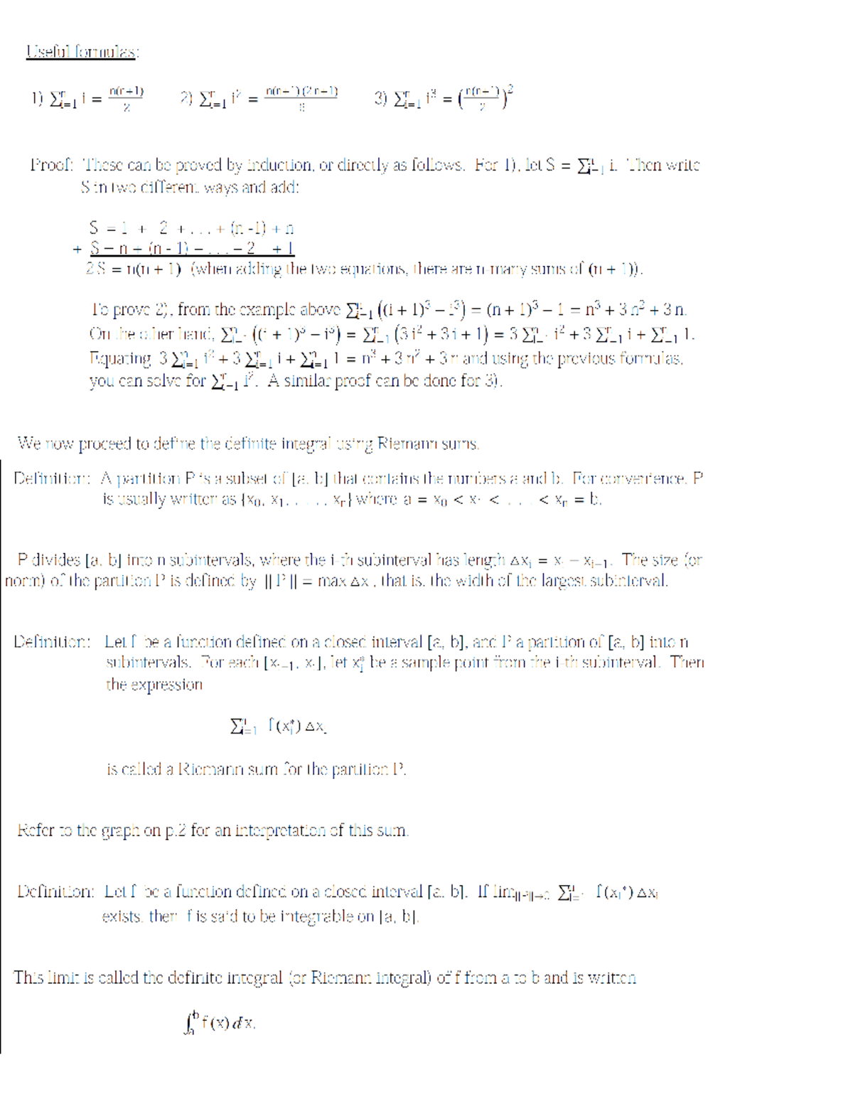 Integration 2 - Calculus with Geometry - MATH 150 - Studocu