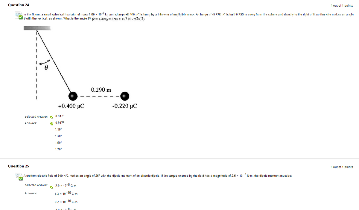 HW 22 - 9 - These are homework questions and their answers for Physics 2320. - PHYS-2320 - Studocu
