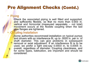P9 - Machinery Alignment Techniques - Studocu